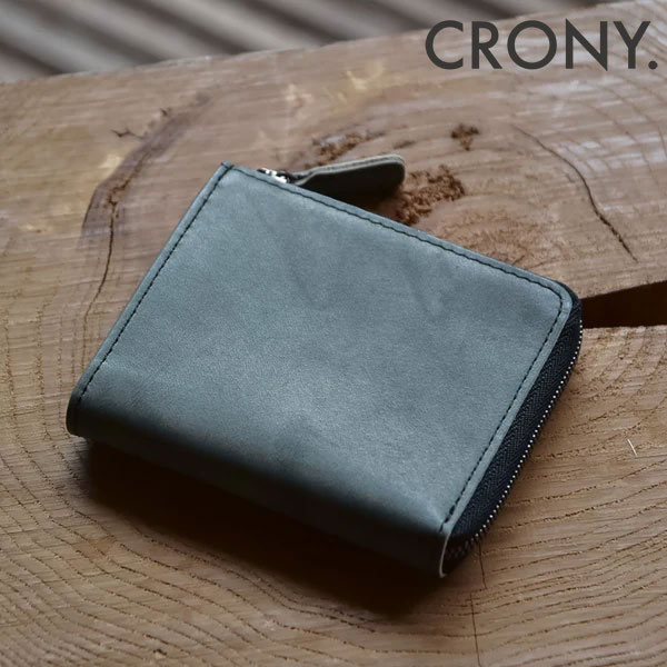 【レビュー投稿で+5％還元】クルニー L字ファスナー財布 財布 L字ファスナー ミニ財布 コンパクト 札入れ メンズ 日本製 CRSH-01 SESSHU CRONY. 雪舟 ムラ染め 牛革 本革 レザー クリスマス_mp