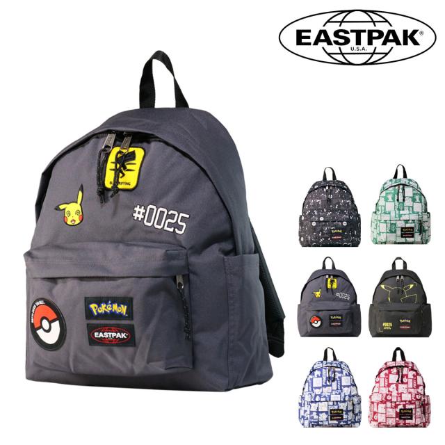 【レビュー投稿で+5％還元】イーストパック ポケモン コラボ リュック EK0A5BG42T6EASTPAK Pokemon DAY PAKR デイパック バックパック リュックサック ピカチュウ キャラクター クリスマス_mp