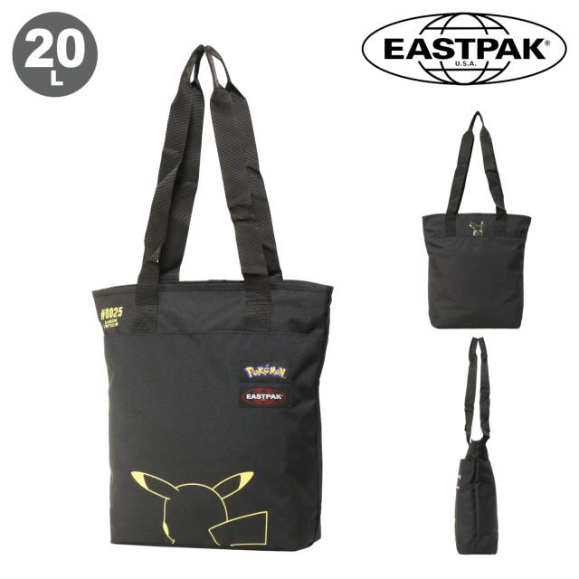 【レビュー投稿で+5％還元】イーストパック ポケモン コラボ トートバッグ EK0A5BIC3T0EASTPAK Pokemon 肩掛け ピカチュウ キャラクター 20L クリスマス_mp