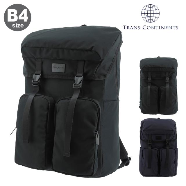 【レビュー投稿で+5％還元】トランスコンチネンツ リュック B4 メンズF-482 TRANS CONTINENTS | リュックサック バックパック 旅行 クリスマス_mp