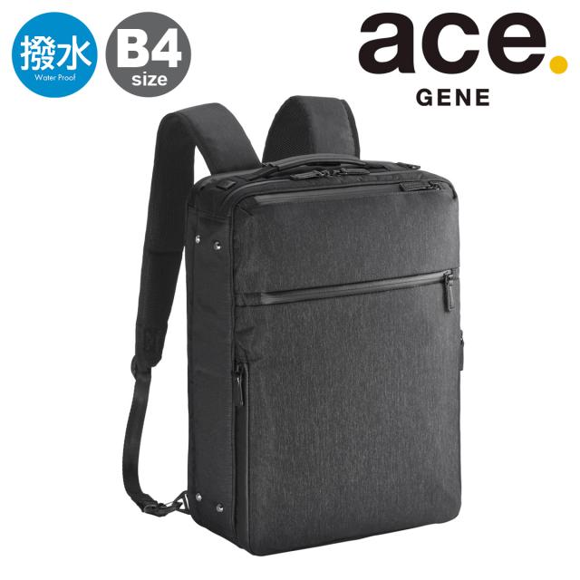【レビュー投稿で+5％還元】エースジーン リュック 3WAY B4 メンズ 68295 ガジェタブルヘザー2 ace.GENE 通勤 ビジネス PC収納 14.0インチ 撥水 クリスマス_mp