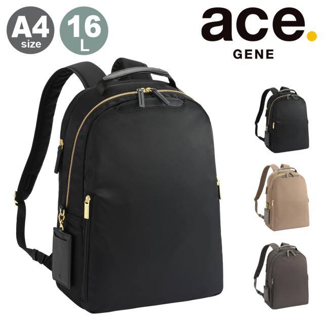 【レビュー投稿で+5％還元】エースジーン リュック A4 ビジネス ビジネスリュック ビジネスバッグ リュックサック バックパック デイパック レディース 68683 フィッテム ace.GENE 14インチ対応 通勤 会社 通学 スリム コンパクト クリスマス_mp クリスマス_wp