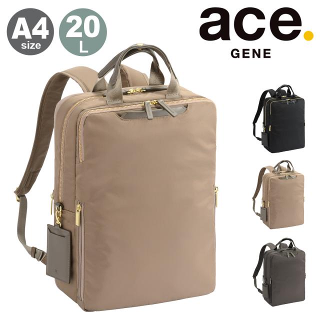 【レビュー投稿で+5％還元】エースジーン リュック A4 ビジネス ビジネスリュック ビジネスバッグ リュックサック バックパック デイパック レディース 68684 フィッテム ace.GENE 14インチ対応 通勤 会社 通学 スリム コンパクト クリスマス_mp クリスマス_wp