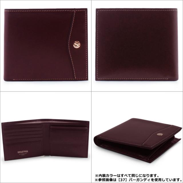 レビュー投稿で+5％還元】ゴールドファイル GOLDPFEIL 二つ折り財布