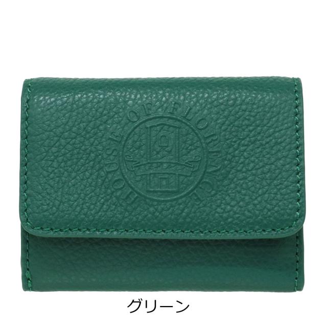 レビュー投稿で+5％還元】ハウスオブフローレンス 三つ折り財布 ミニ