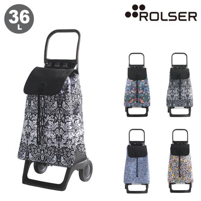 【レビュー投稿で+5％還元】ロルサー ショッピングカート キャリーカート キャリーバッグ 36L お買い物カート ウィリアム・モリス柄 メンズ レディース JOY MORRIS ROLSER 軽量 走行性 ショッピング お買い物 クリスマス_mp クリスマス_wp