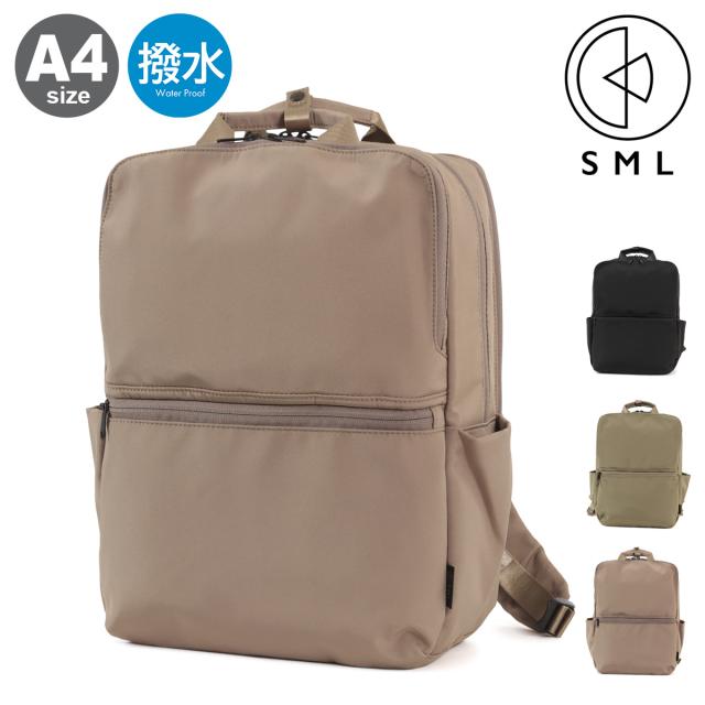 【レビュー投稿で+5％還元】SML リュック A4 撥水 メンズ レディース K904049 SLIGHTLY スライトリー エスエムエル ビジネスリュック ビジネスバッグ マザーズバッグ クリスマス_mp クリスマス_wp