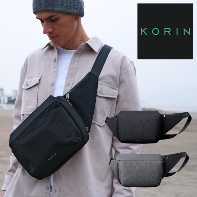 【レビュー投稿で+5％還元】コリンデザイン ボディバッグ スナップスリング メンズ レディース KorinDesign SNAPSLING｜スリングバッグ ショルダーバッグ 撥水 防犯 防刃 盗難防止 サイクリング 自転車 通学 1年保証 クリスマス_mp クリスマス_wp