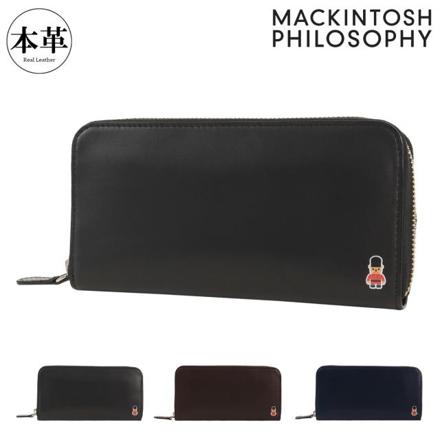 【レビュー投稿で+5％還元】マッキントッシュフィロソフィー 長財布 本革 ラウンドファスナー メンズ MAPW-00111 バッキンガムベアカラー MACKINTOSH PHILOSOPHY｜牛革 レザー ロングウォレット サイフ 大容量 ブランド ビジネス カジュアル ギフト プレゼント クリスマス_mp