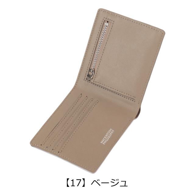 レビュー投稿で+5％還元】マッキントッシュ フィロソフィー 二つ折り