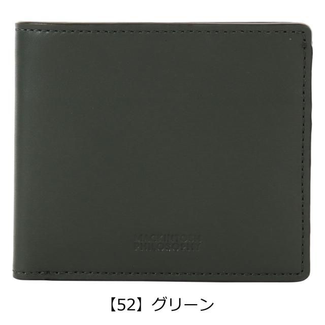 レビュー投稿で+5％還元】マッキントッシュ フィロソフィー 二つ折り