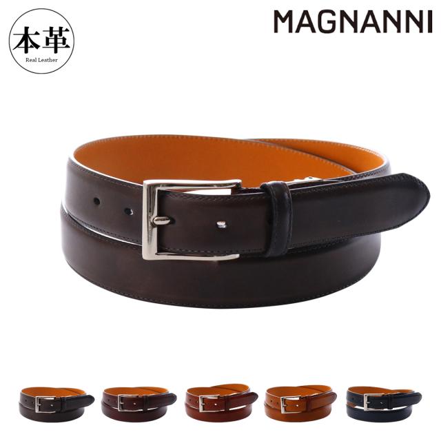 【レビュー投稿で+5％還元】マグナーニ ベルト メンズ MGMB3000 MAGNANNI 本革 牛革 レザー ビジネス カジュアル ギフト プレゼント sh_of agesugi_sfa クリスマス_mp