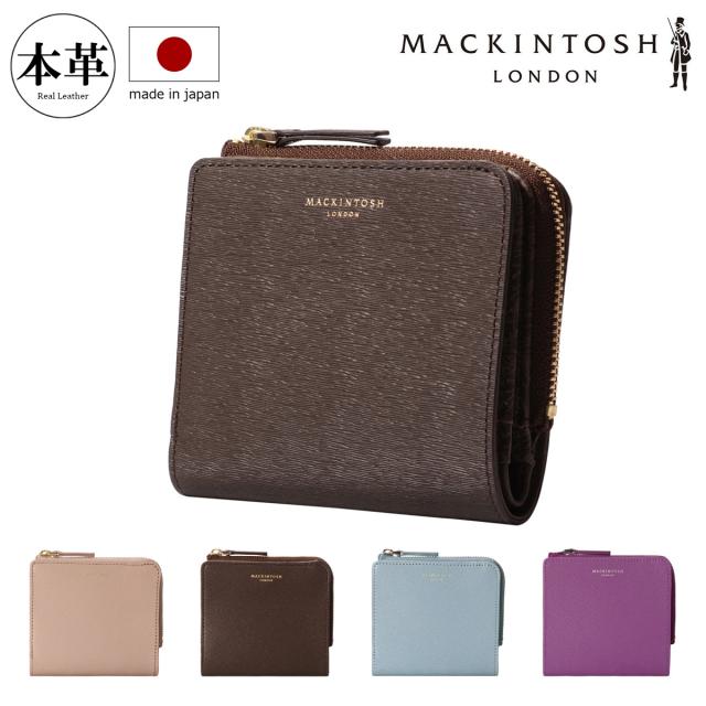 【レビュー投稿で+5％還元】マッキントッシュロンドン Ｌ字型ファスナー 財布 レディース 5060074 WILLOW MACKINTOSH LONDON 牛革 本革 レザー クリスマス_mp クリスマス_wp