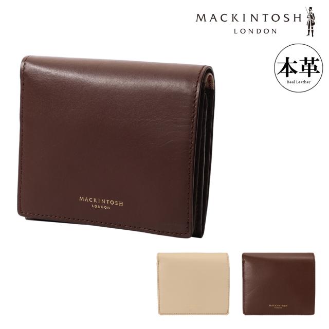 【レビュー投稿で+5％還元】マッキントッシュロンドン 二つ折財布 レディース 5060116 HOUSE3 MACKINTOSH LONDON 牛革 本革 レザー クリスマス_mp クリスマス_wp