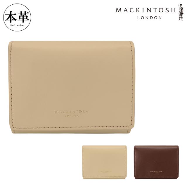 【レビュー投稿で+5％還元】マッキントッシュロンドン 三つ折財布 レディース 5060117 HOUSE3 MACKINTOSH LONDON 牛革 本革 レザー クリスマス_mp クリスマス_wp