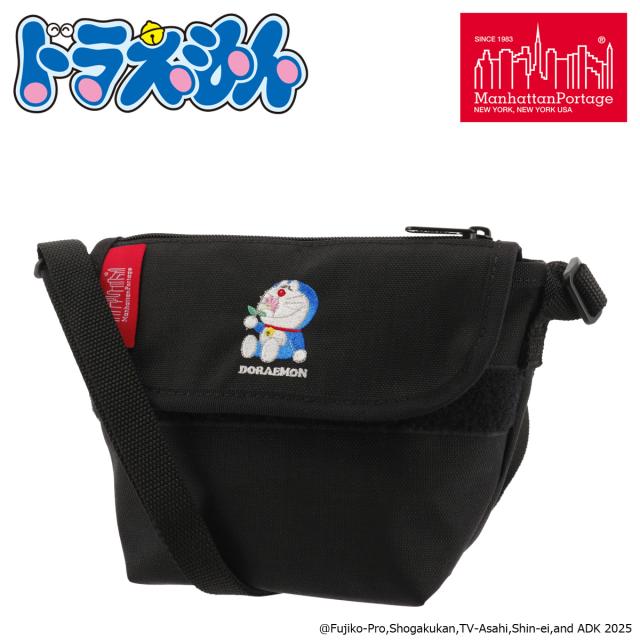 【レビュー投稿で+5％還元】マンハッタンポーテージ ドラえもん ショルダーバッグ メッセンジャーバッグ 斜め掛け 肩掛け 横型 小さめ コンパクト メンズ レディース MP1602FZPDORA25 Manhattan Portage お出掛け 旅行 カジュアル キャラクター クリスマス_mp クリスマス_wp