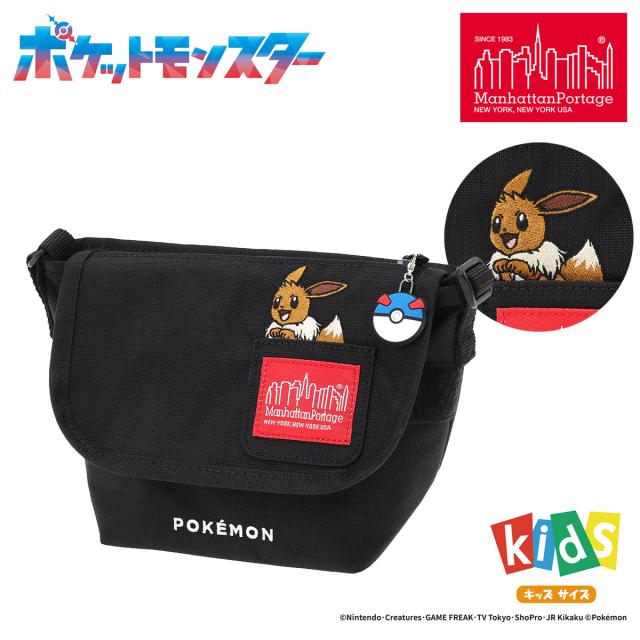 マンハッタンポーテージ ショルダーバッグ Pok?mon メンズ レディース  MP1602KIDSFZPPKMN25 ポケモン manhattanportage イーブイ ミニショルダー
