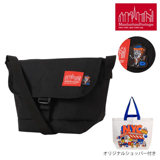 【レビュー投稿で+5％還元】マンハッタンポーテージ ショルダーバッグ コラボ TM paint アイコニックキャラクター メッセンジャーバッグ メンズ レディース MP1603BPDTMP ペットボトル収納可能 ライブ フェス クリスマス_mp クリスマス_wp