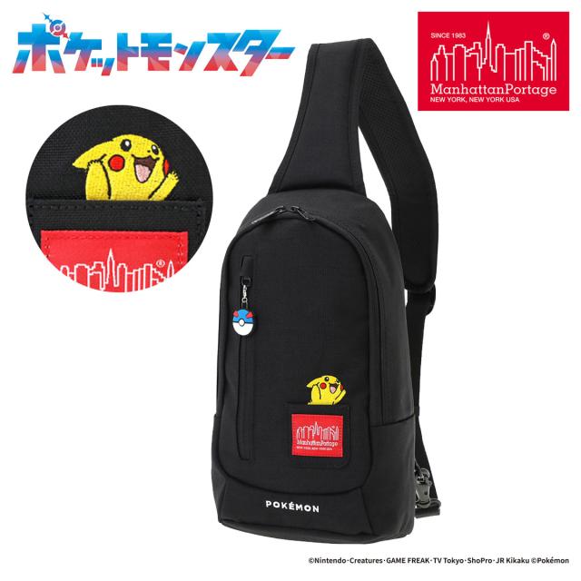 マンハッタンポーテージ ボディバッグ ワンショルダー Pok?mon メンズ レディース  MP1927PKMN25 ポケモン manhattanportage ピカチュウ