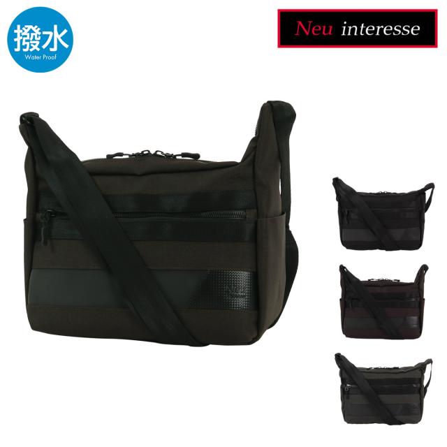 【レビュー投稿で+5％還元】ノイインテレッセ ショルダーバッグ 横型 メンズ 3527 Geheimnis Neu interesse  撥水 BEATTEX カジュアル クリスマス_mp