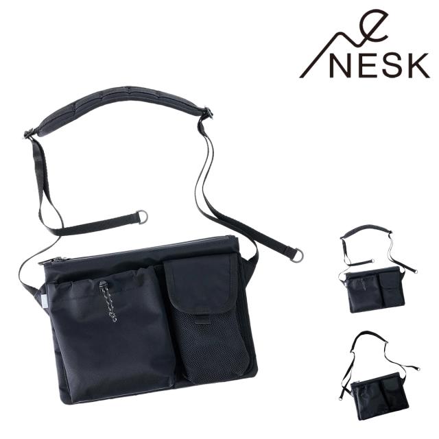 【レビュー投稿で+5％還元】ネスク ショルダーバッグ ツイル フェイス メンズ NS-008 NESK 軽量 斜め掛け 旅行 トラベル アウトドア ライフスタイル クリスマス_mp