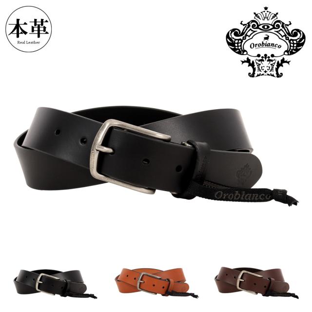 【レビュー投稿で+5％還元】オロビアンコ ベルト メンズ イタリアンレザー カジュアルベルト ORB-03001 Orobianco 本革 牛革 レザー ビジネス ギフト プレゼント クリスマス_mp