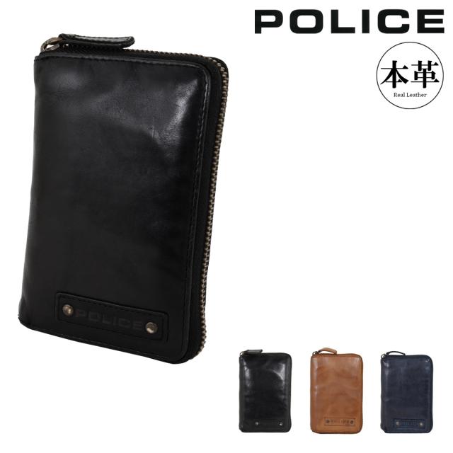 【レビュー投稿で+5％還元】ポリス 長財布 LAVARE ラヴァーレ メンズ 59604 POLICE 札入れ 束入れ 牛革 開運 一粒万倍日 クリスマス_mp