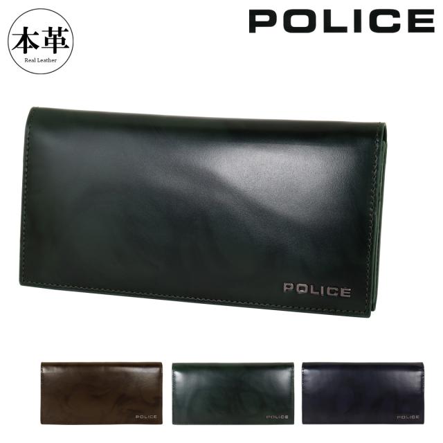 【レビュー投稿で+5％還元】ポリス 長財布 SPAZZOLA スパッツォラ メンズ 70503 POLICE 札入れ 束入れ 牛革 開運 一粒万倍日 クリスマス_mp