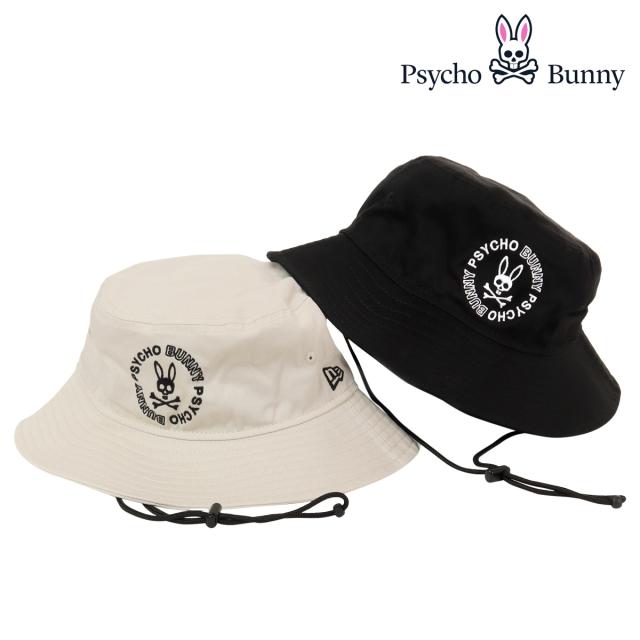 【レビュー投稿で+5％還元】サイコバニー ゴルフ ハット 帽子 ニューエラ コラボ メンズ PBMG504F Psycho Bunny NEW ERA アウトドア アドベンチャーハット クリスマス_mp