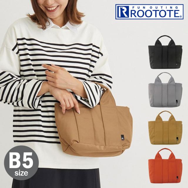 【レビュー投稿で+5％還元】ルートート トートバッグ B5 ジェントリー レディース 1220 ROOTOTE ハンドバッグ ミニトート 軽量 自立 無地の通販はau PAY マーケット ...