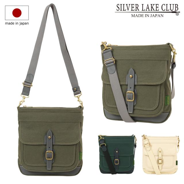 シルバーレイククラブ ショルダーバッグ 倉敷帆布 日本製 メンズ レディース 239152 Acht アハト SILVER LAKE CLUB 速乾 帆布 縦型 肩掛け 8号帆布 クリスマス_mp クリスマス_wp