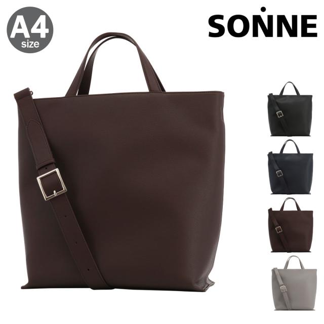 【レビュー投稿で+5％還元】ゾンネ トートバッグ ビジネストート 縦型 A4 2WAY オーディナリー メンズ SOMF004 SONNE ORDINARY ビジネスバッグ ショルダーバッグ マイクロファイバーレザー sh_of agesugi_sfa クリスマス_mp