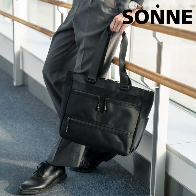 【レビュー投稿で+5％還元】ゾンネ スターフライヤー トートバッグ 撥水 メンズ SOSF002 SONNE×StarFlyer ビジネスバッグ 飛行機 旅行 トラベル クリスマス_mp