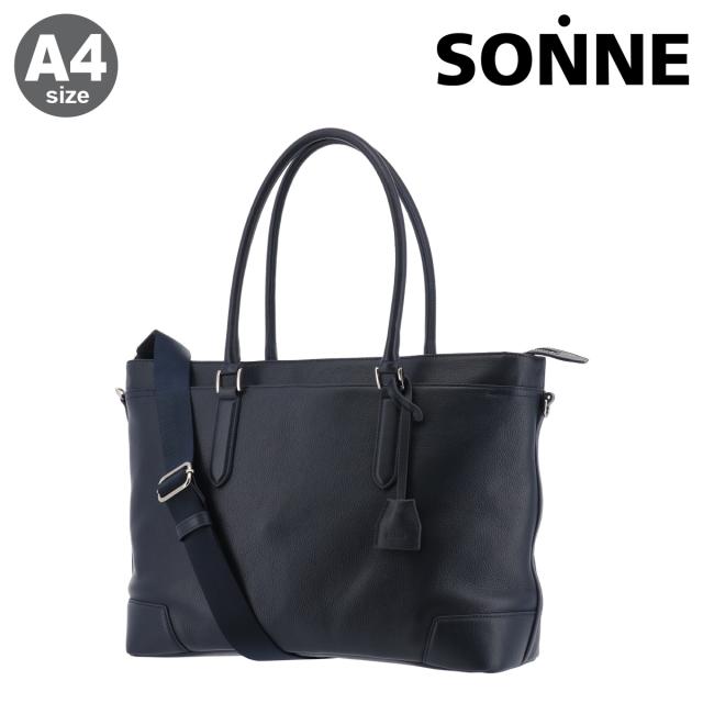 【レビュー投稿で+5％還元】ゾンネ トートバック A4 ショルダーバッグ 2way メンズ SOX026 クラウディオ SONNE 通勤 通学 クリスマス_mp