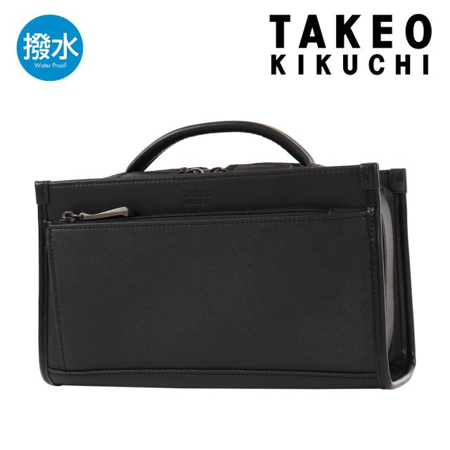 【レビュー投稿で+5％還元】タケオキクチ クラッチバッグ ポーチ マルチポーチ ハンドバッグ セカンドバッグ 冠婚葬祭 シンプル きれいめ メンズ 271203 ナビ TAKEO KIKUCHI コンパクト カジュアル フォーマル 撥水 クリスマス_mp
