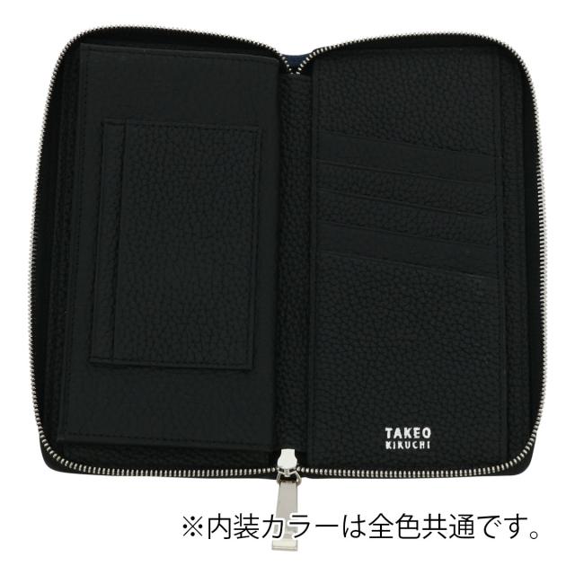 【レビュー投稿で+5％還元】タケオキクチ 長財布 ラウンドファスナー 本革 薄型 薄い メンズ 733607 ビル TAKEO KIKUCHI レザー 牛革 開運 一粒万倍日 クリスマス_mp レビュー投稿で+5％還元】タケオキクチ 長財布 ラウンドファスナー 本