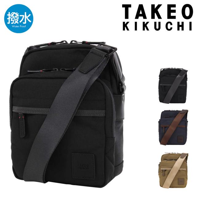 【レビュー投稿で+5％還元】タケオキクチ ショルダーバッグ トゥルー 739111 TAKEO KIKUCHI ミニショルダー ポーチ ボディバッグ 撥水 ナイロン メンズ クリスマス_mp