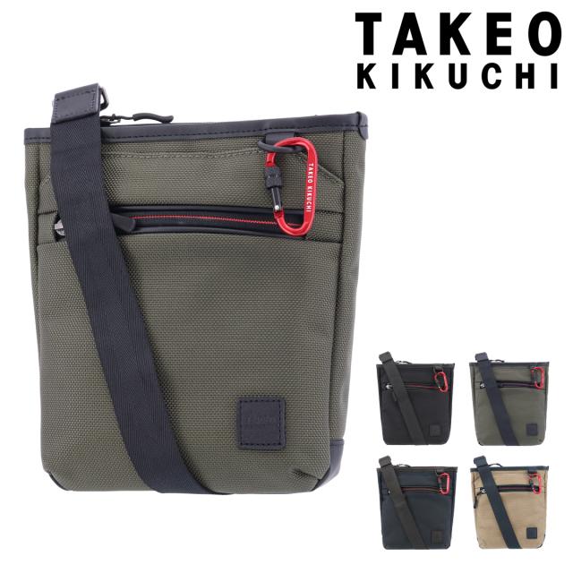 【レビュー投稿で+5％還元】タケオキクチ ショルダーバッグ スプリット メンズ 743113 TAKEO KIKUCHI ミニショルダー 斜めがけ 縦型 クリスマス_mp