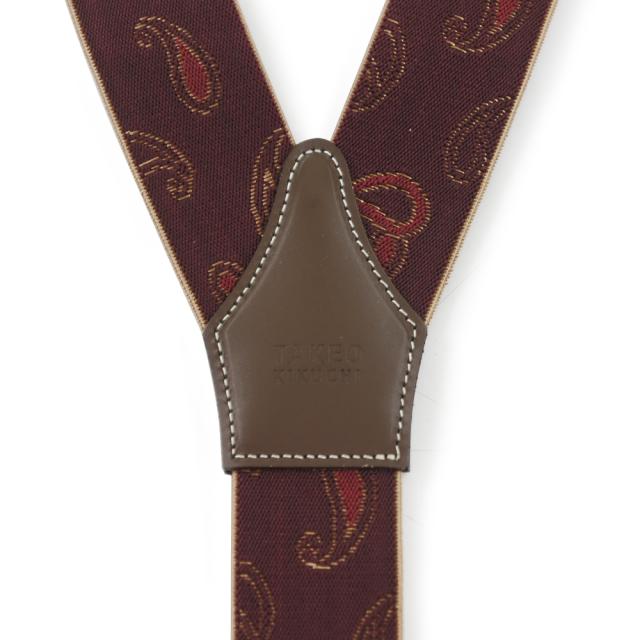 レビュー投稿で+5％還元】タケオキクチ サスペンダー メンズ Y型