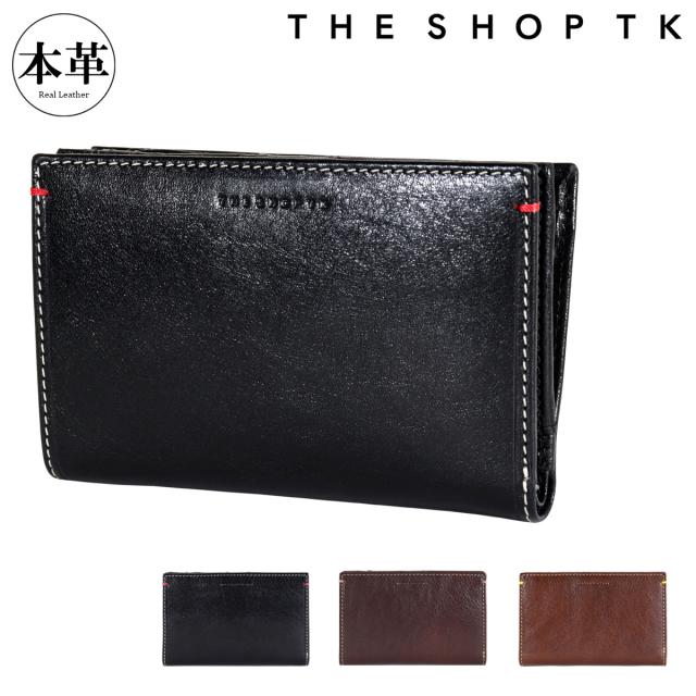 【レビュー投稿で+5％還元】ザ・ショップ・ティーケー 二つ折り財布 本革 メンズ 3085122 ルーチェ THE SHOP TK L字ファスナー 開運 一粒万倍日 クリスマス_mp