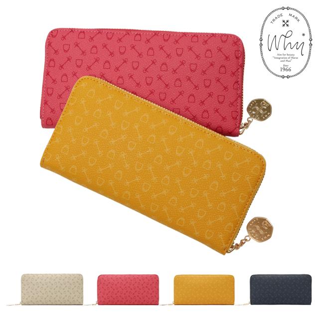 【レビュー投稿で+5％還元】ホワイ 長財布 ラウンドファスナー HSC ハーネス SLG レディース 810731  Why 開運 一粒万倍日 クリスマス_mp クリスマス_wp