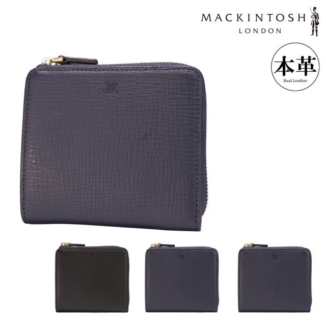 【レビュー投稿で+5％還元】マッキントッシュロンドン 二つ折り財布 L字ファスナー メンズ 6060089 ＥＭ エム  MACKINTOSH LONDON 牛革 本革 レザー クリスマス_mp