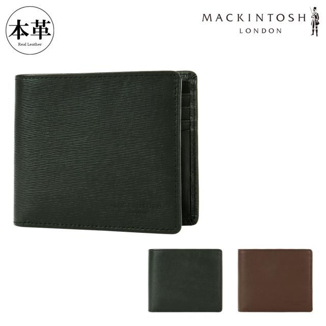 【レビュー投稿で+5％還元】マッキントッシュロンドン 二つ折り財布 メンズ 6060082 HOUSE MACKINTOSH LONDON 牛革 本革 レザー クリスマス_mp