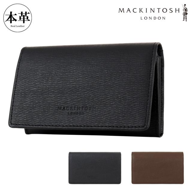 【レビュー投稿で+5％還元】マッキントッシュロンドン 名刺入れ メンズ 6060084 HOUSE MACKINTOSH LONDON 牛革 本革 レザー クリスマス_mp