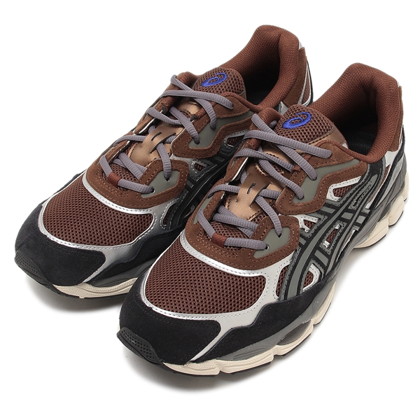 アシックス スニーカー GEL-NYC ゲル エヌワイシー ブラウン メンズ レディース ユニセックス ASICS 1203A383 200