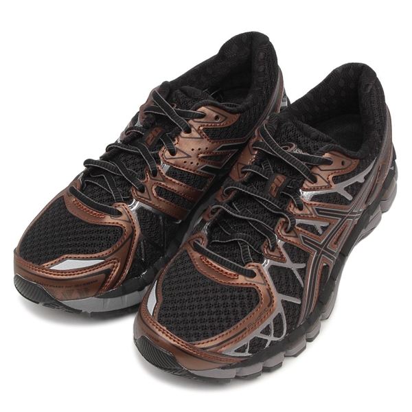 アシックス スニーカー GEL-KAYANO 20 ゲル カヤノ 20 ブラック ブラウン メンズ レディース ユニセックス ASICS 1203A388 002