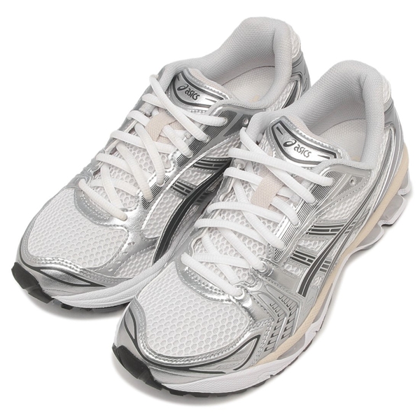 アシックス スニーカー GEL-KAYANO 14 ゲル カヤノ 14 グレー ホワイト メンズ ASICS 1203A537 110