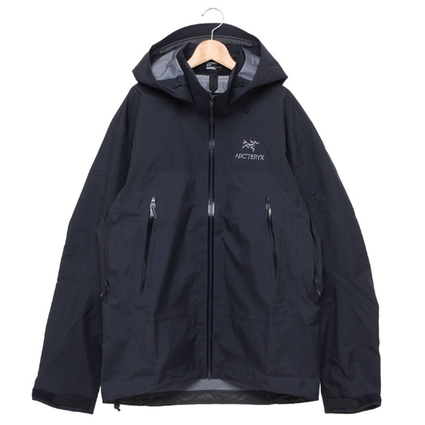 アークテリクス ブルゾン BETA AR JACKET ベータ AR ジャケット GORE TEX ゴアテックス ネイビー メンズ ARCTERYX X000007082 BLKSA