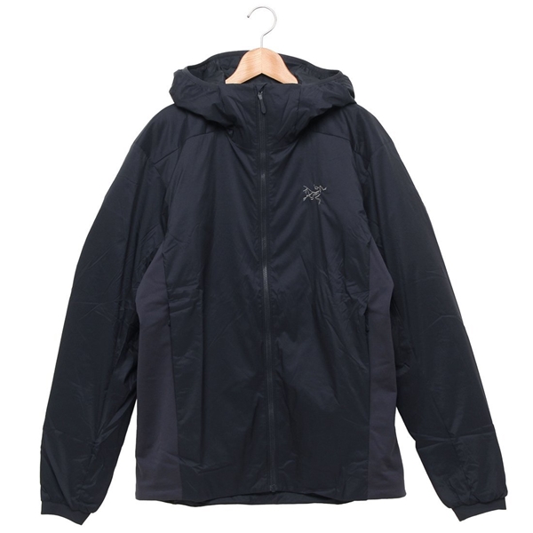 アークテリクス ブルゾン ATOM HOODY アトムフーディ 撥水 ネイビー メンズ ARCTERYX X000009556 BLKSA