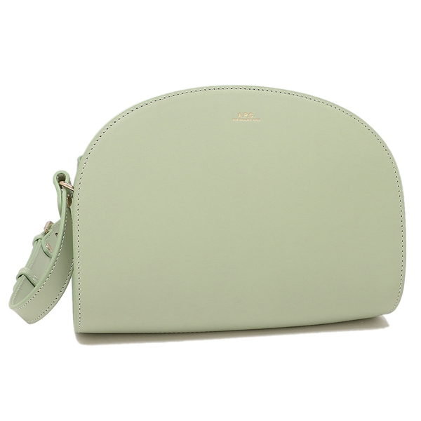 アーペーセー ショルダーバッグ ハーフムーン グリーン レディース APC PXAWV F61048 KAT
